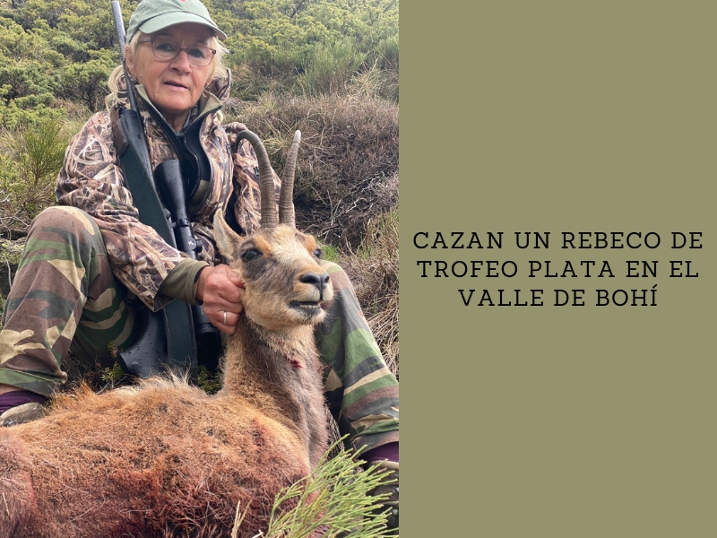 Cazan un rebeco de Trofeo plata en el Valle de Bohí